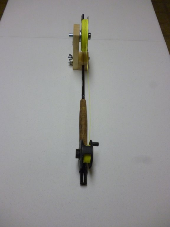Ultralight Fly Fishing • DIY Fly Line Spooler System